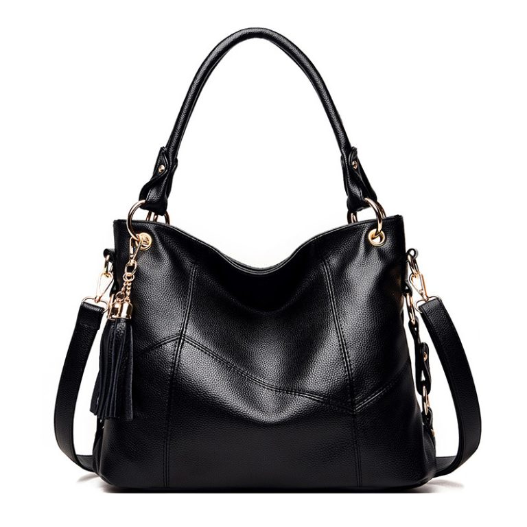 Ženska kožna torba + Ukrasni set tulipana – Torbe