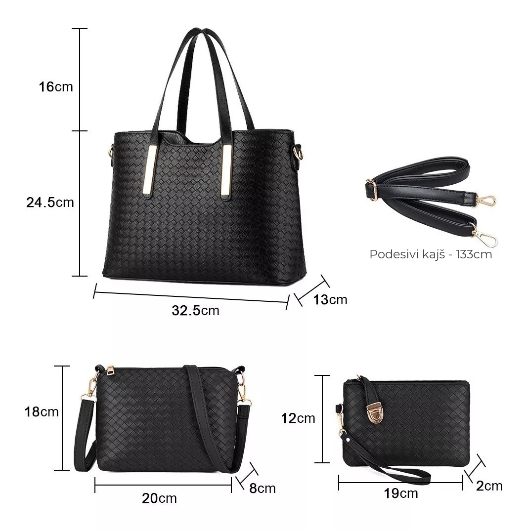 Ženski set torbi – NAOMI – Torbe